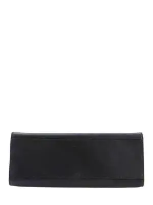 GUCCI Gucci Bamboo Buckle Leather Satchel