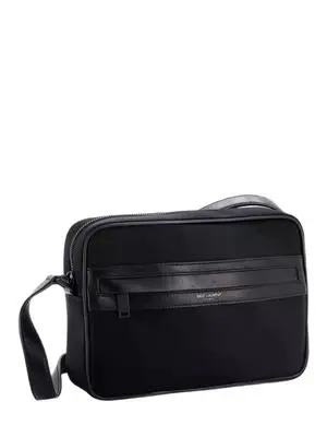 Saint Laurent Camera Bag Leather Small Crossbody Bag - Black