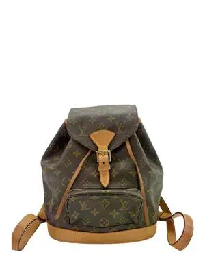 LOUIS VUITTON Monogram Canvas Montsouris Backpack - Brown
