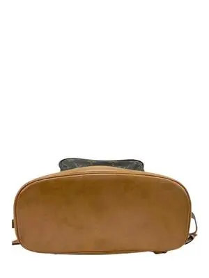 LOUIS VUITTON Louis Vuitton Monogram Canvas Montsouris Backpack Brown