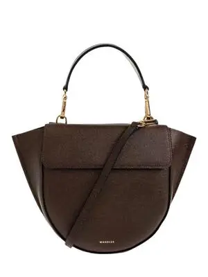 WANDLER Mini Hortensia Tote Bag - Brown