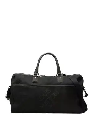 LOUIS VUITTON Damier Geant Albatros Travel Bag - Black
