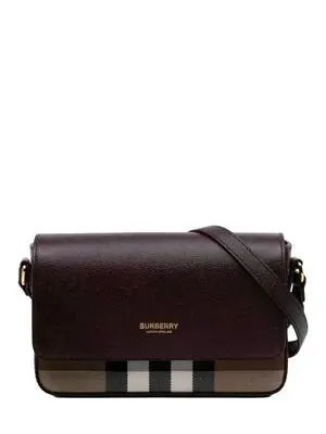 Burberry Hampshire Crossbody Bag - Red