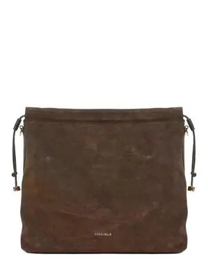 COCCINELLE Suede Shoulder Bag - Brown