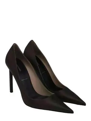 TOM FORD Betty Satin Pumps - Brown