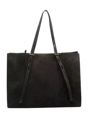 MINOBOSSI Paula Suede Tote Bag - Brown