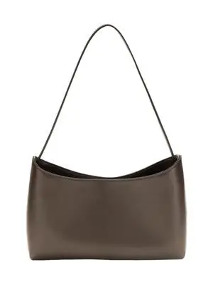 THE ROW Alma Baguette Shoulder Bag - Brown