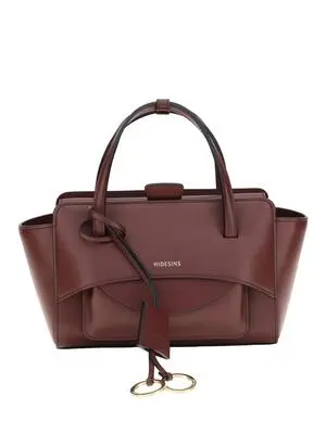 HIDESINS Flap Small Handbag - Bordeaux