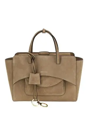 HIDESINS Flap Medium Handbag - Beige