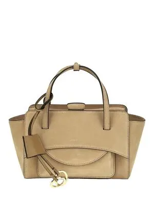 HIDESINS Flap Small Shoulder Bag - Beige