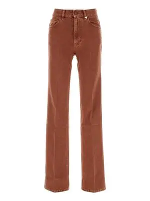 CHLOÉ CHLOE Brick Denim Jeans