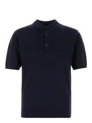 Dries Van Noten Navy Wool Murice Solo Shirt - Blue