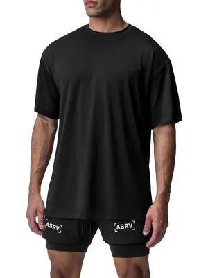 ASRV ASRV AeroSilver Oversize T-Shirt Black