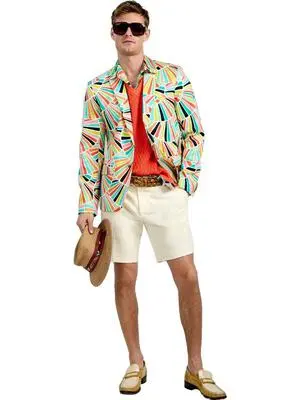 Mr Turk Thurston Print Blazer - Coppelia