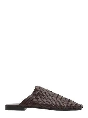 ST. AGNI Bunto Woven Loafer - Chocolate
