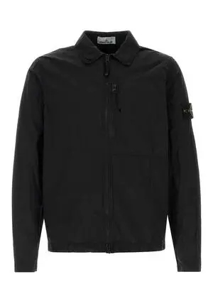 Stone Island Nylon Shirt - Black