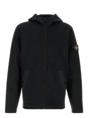 Stone Island Cotton Sweatshirt - Black