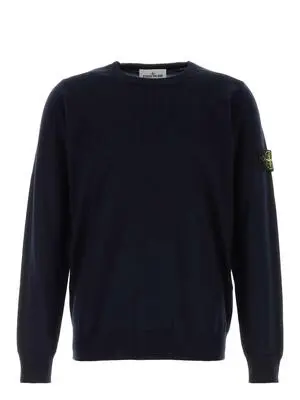 Stone Island Wool Sweater - Blue