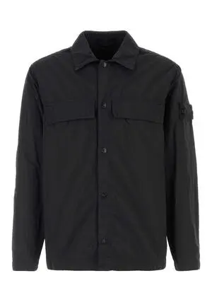 Stone Island Nylon Shirt - Black