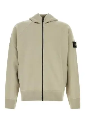 Stone Island Dove Grey Knit Sweatshirt - Gray