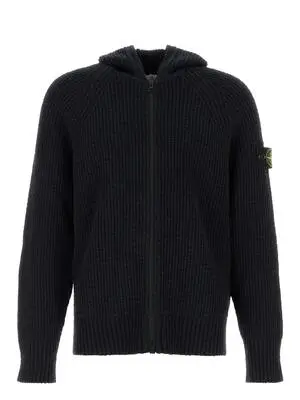 Stone Island Midnight Cotton Blend Sweatshirt - Blue