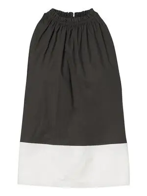 Proenza Schouler Esme' Cotton Poplin Halter Top - Green