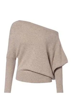 Altuzarra Paxi Asymmetric Cashmere Sweater - Brown