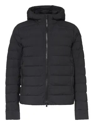 Canada Goose Crofton Enduraluxe Hooded Down Jacket - Black