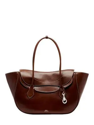 Polo Ralph Lauren Blaze Leather Shoulder Bag - Brown