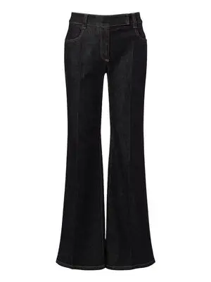 Brunello Cucinelli Monili Flared Jeans - Black