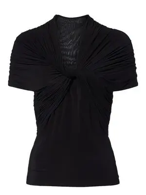 Tove Hadara Gathered Top - Black