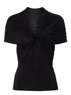 Tove Hadara Gathered Top - Black