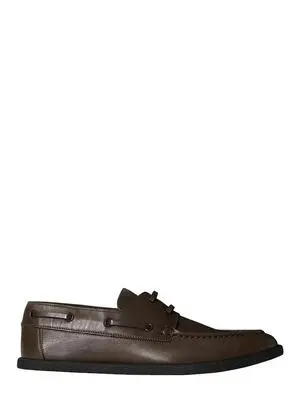 THE ROW Novus Sailor Loafers Vintage - Brown