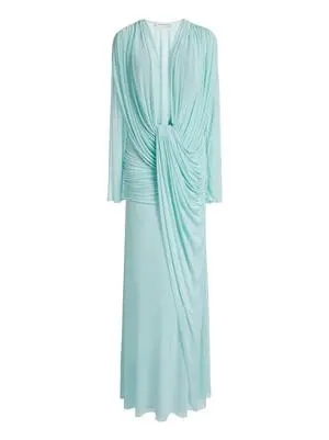 Christopher Esber Long Sleeve Gown - Blue