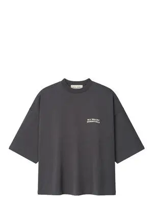 Fear Of God Boxy Fit Merch Tee Iron - Grey