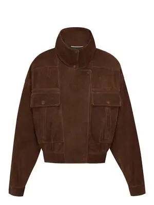 Saint Laurent Vintage Split Leather Jacket - Brown