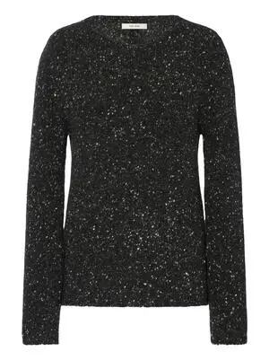 THE ROW Maira Sweater Charcoal Melange - Grey