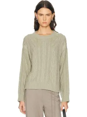 Jenni Kayne Aire Crewneck Sweater - Sage