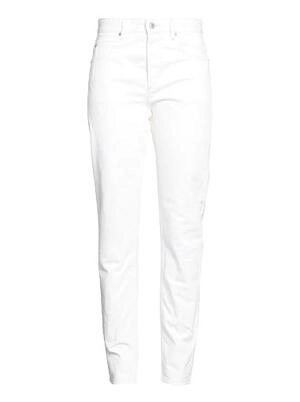 MARANT ETOILE Woman Jeans White Size 8 Cotton