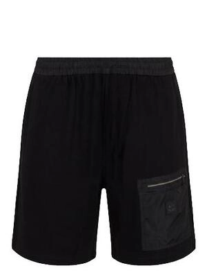 Armani Exchange Cotton French Terry Shorts - Black