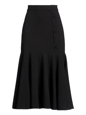 Sandro Midi Skirt - Black