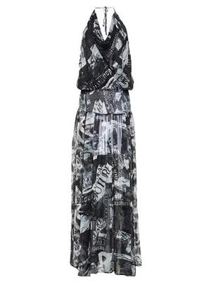 Versace Maxi Dress Size Polyester - Black