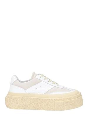 MAISON MARGIELA Sneakers Size Leather - White