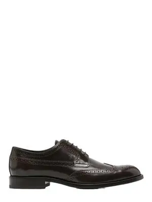 TOD`S Tod's Derby Leather Shoes - Brown
