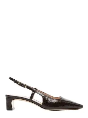 STUART WEITZMAN Slingback Shoes Leather "baby Babette - Brown