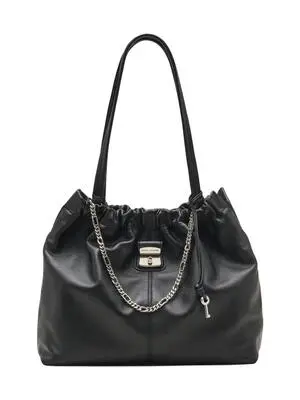 Marc Jacobs Handbag Leather "the Tote Cristina - Black