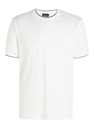 Giorgio Armani T-shirt Size Cotton, Silk, Viscose, Polyester - Ivory
