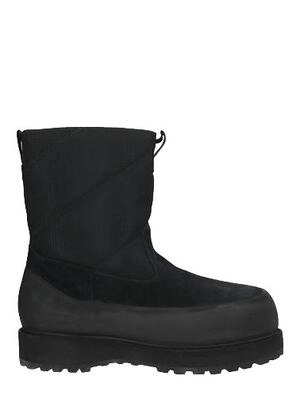 Diemme Alpago Padded Leather And Textile Boots - Black