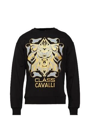 Roberto Cavalli Sweatshirt Size Cotton - Black