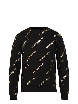 Roberto Cavalli Sweatshirt Size Cotton - Black